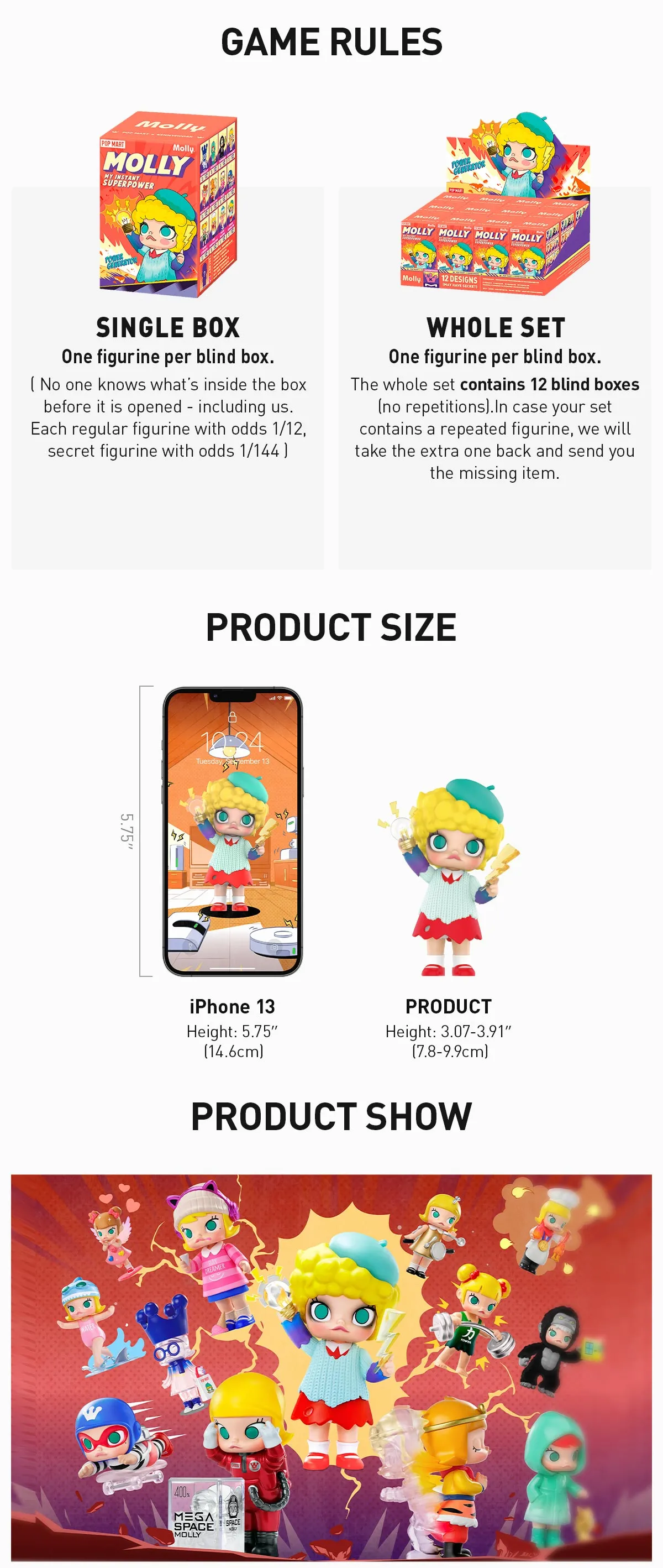 MOLLY My Instant Superpower Series Figures - POP MART (Australia)