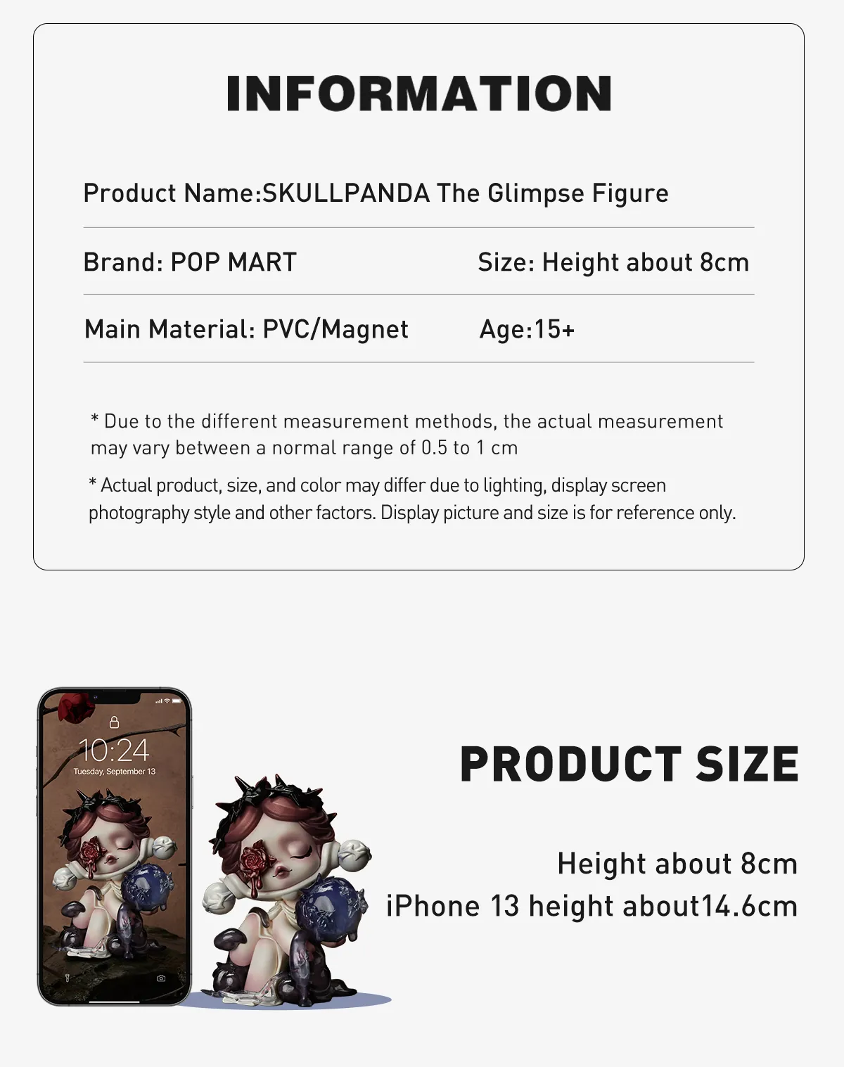 SKULLPANDA The Glimpse Figure - POP MART (Philippines)