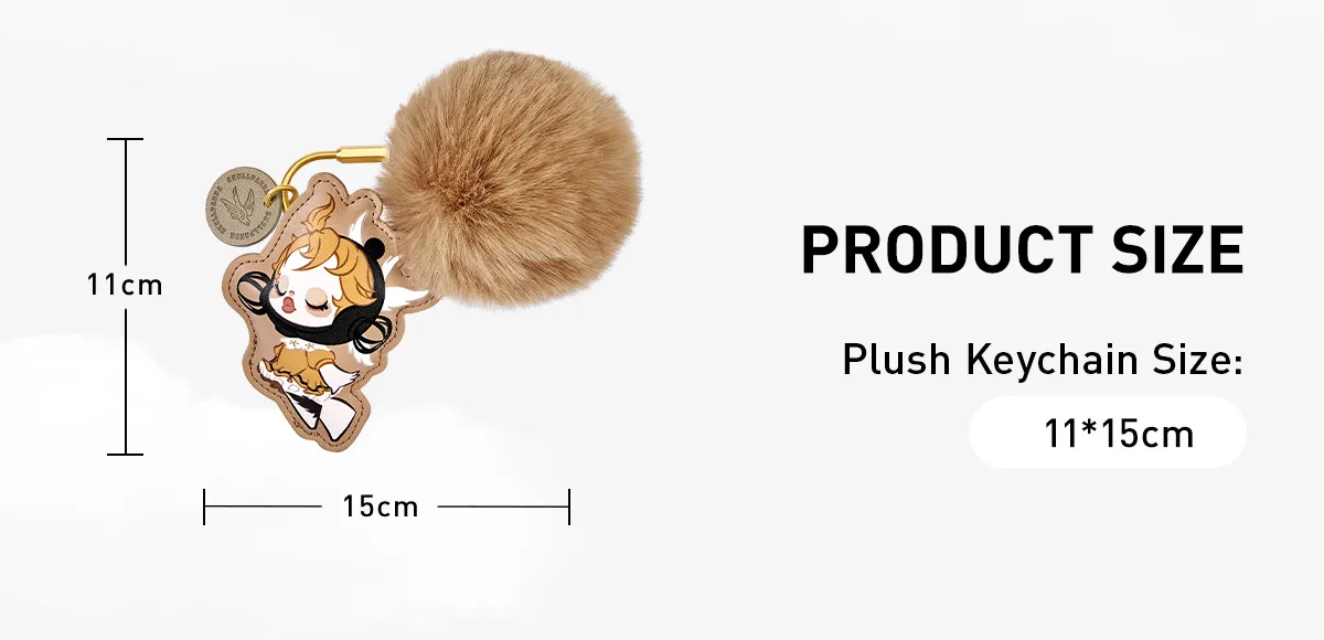 SKULLPANDA Image Of Reality Series-Plush Keychain - POP MART (Thailand)