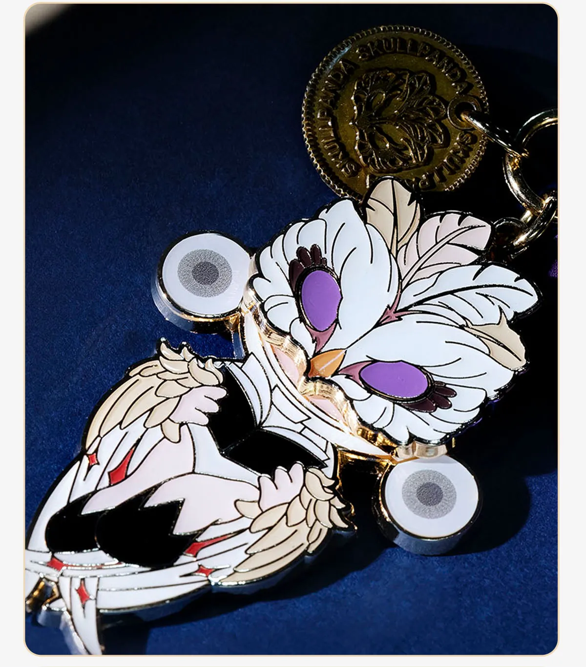 SKULLPANDA Image Of Reality Series-Metal Keychain - POP MART (Vietnam)