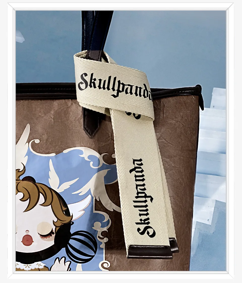 SKULLPANDA Image Of Reality Series-Tyvek Paper Bag - POP MART (Singapore)