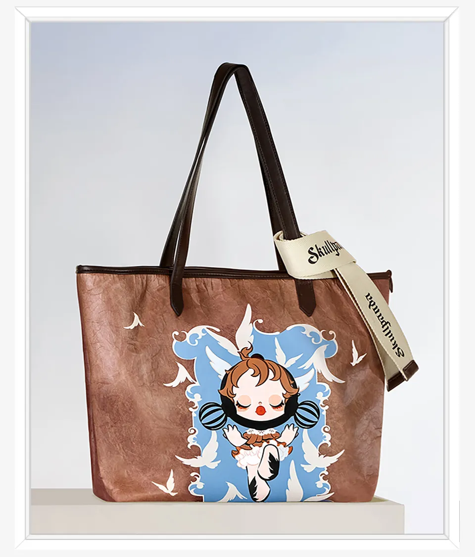 SKULLPANDA Image Of Reality Series-Tyvek Paper Bag - POP MART (Singapore)