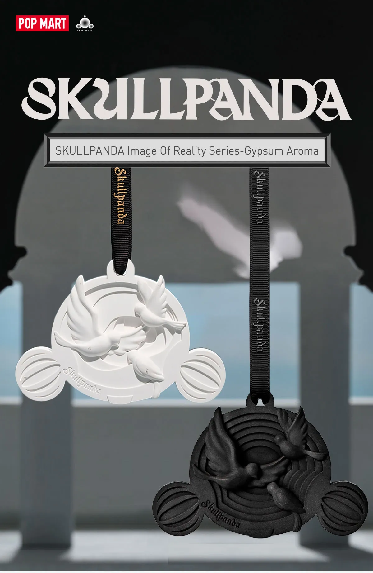 SKULLPANDA Image Of Reality Series-Gypsum Aroma (White Ver.) - POP MART ...