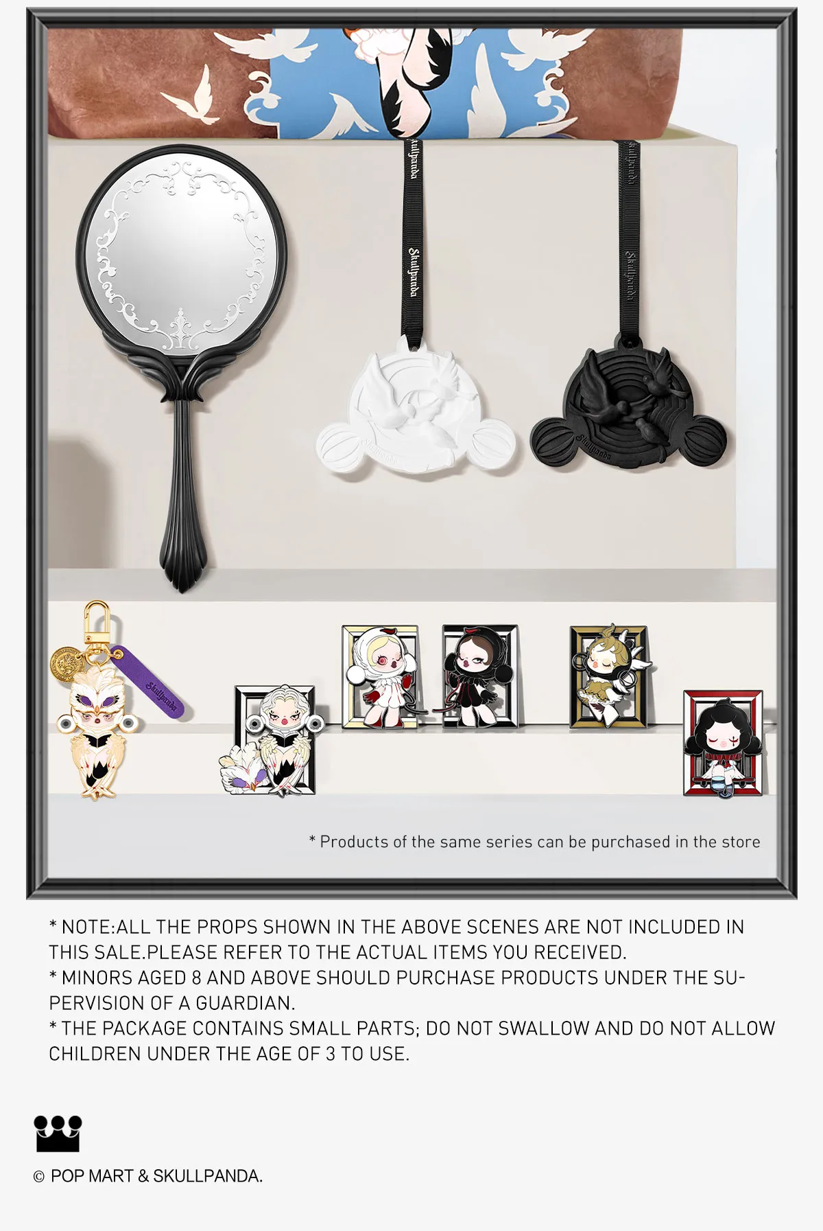 SKULLPANDA Image Of Reality Series-Gypsum Aroma (White Ver.) - POP MART ...