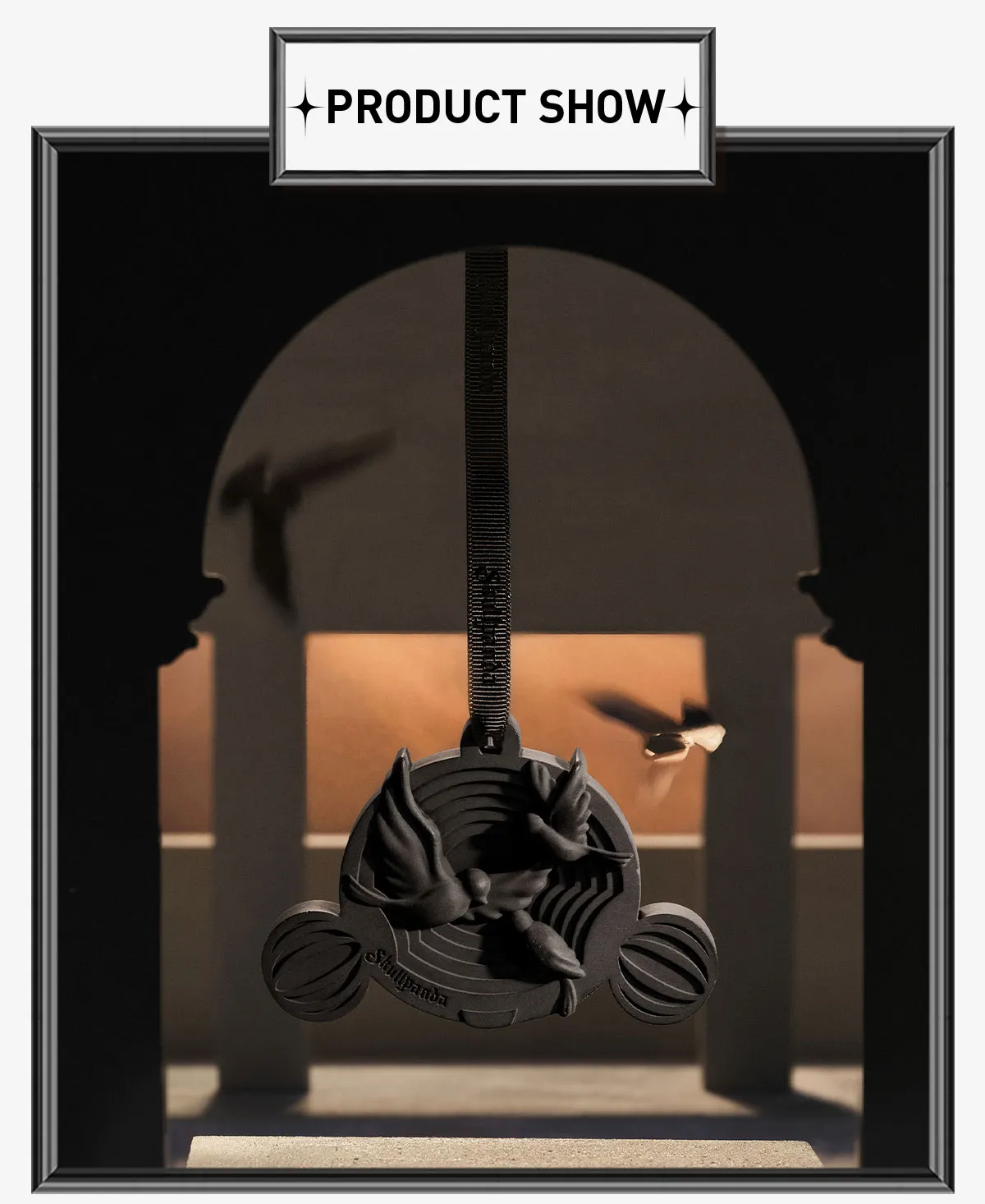 SKULLPANDA Image Of Reality Series-Gypsum Aroma (Black Ver.) - POP MART ...