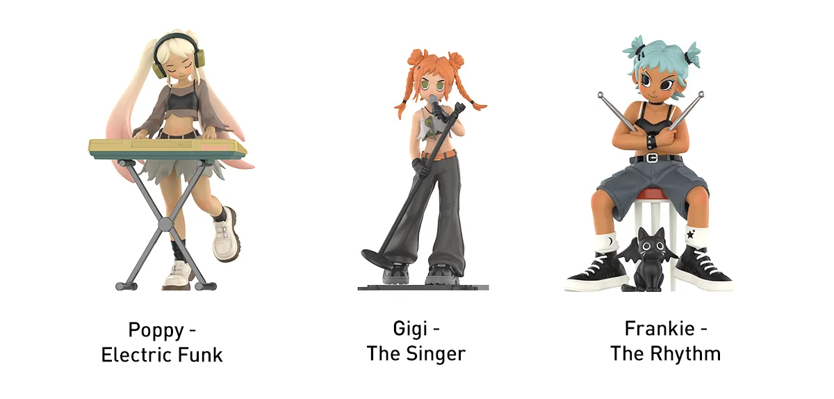 Peach Riot Rise Up Series Figures - POP MART (Australia)