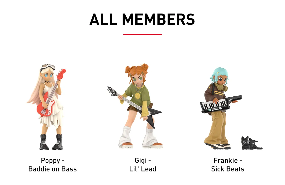 Peach Riot Rise Up Series Figures - POP MART (Australia)