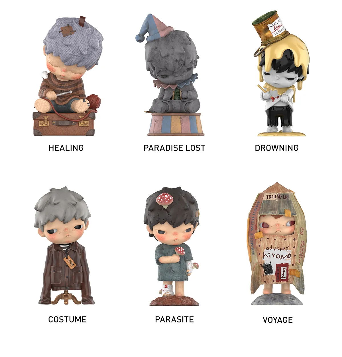 HIRONO Reshape Series Figures - POP MART (Thailand)