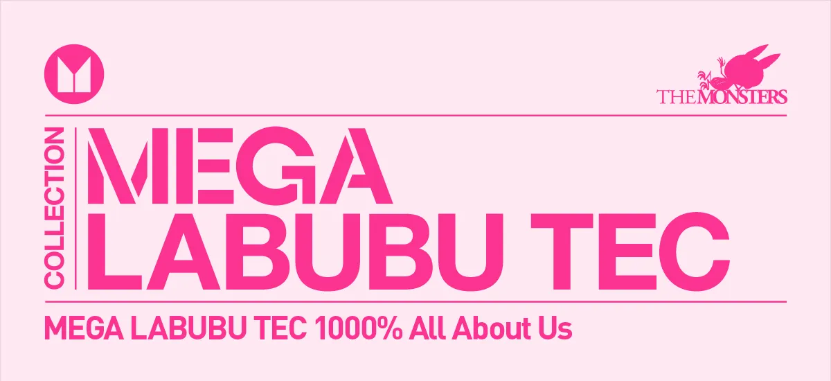 MEGA LABUBU TEC 1000% All About Us - POP MART (Singapore)