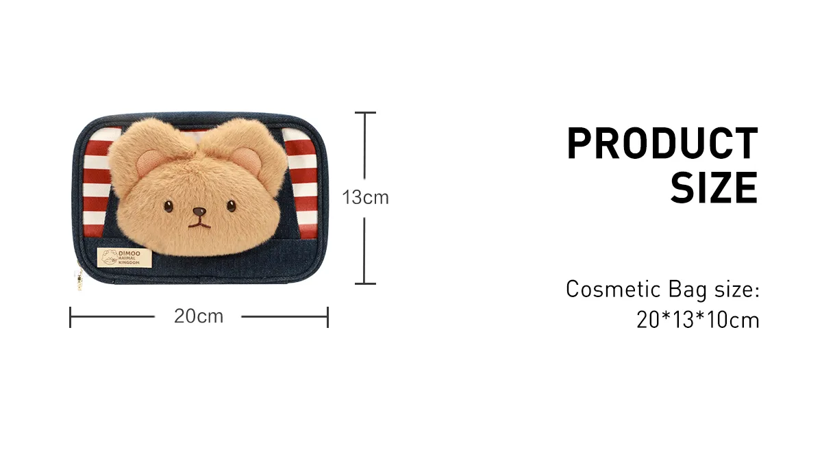 DIMOO Animal Kingdom Series-Cosmetic Bag - POP MART (South Korea)