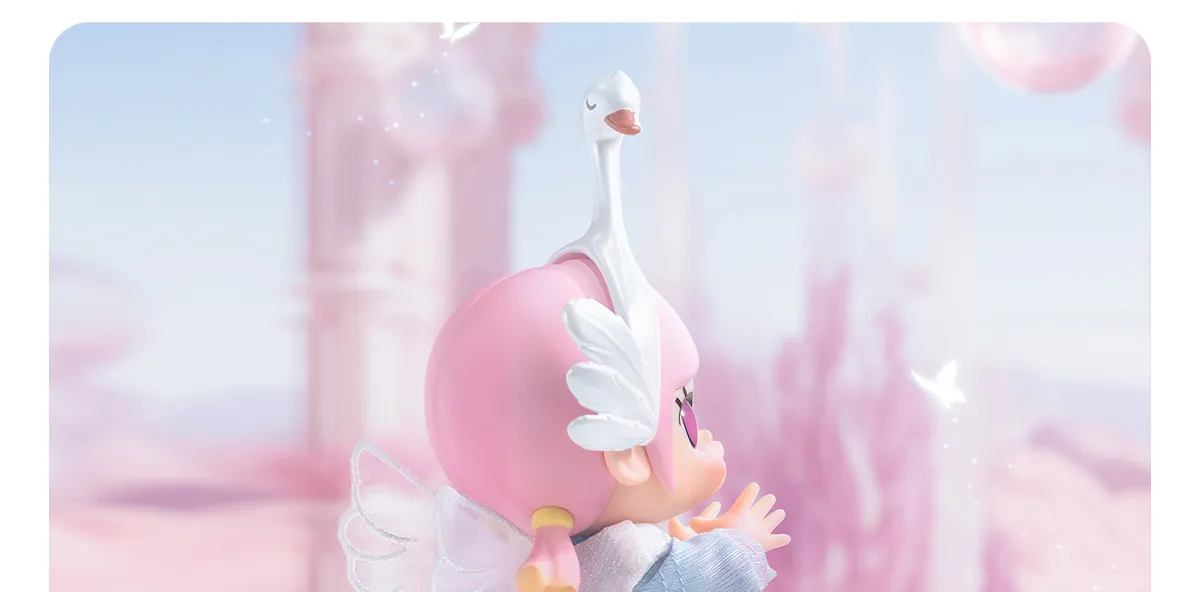 MOLLY Metamorphose into Swan Action Figure - POP MART (Hong Kong, China)