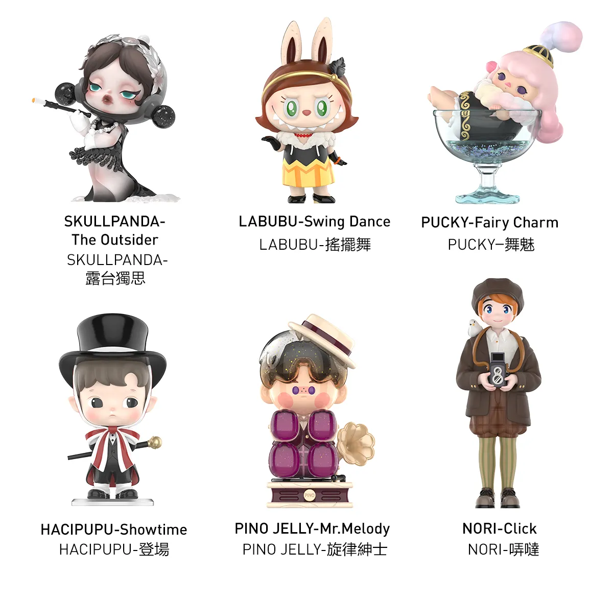 POP MART 13th Anniversary Series Figures - POP MART (Taiwan, China)