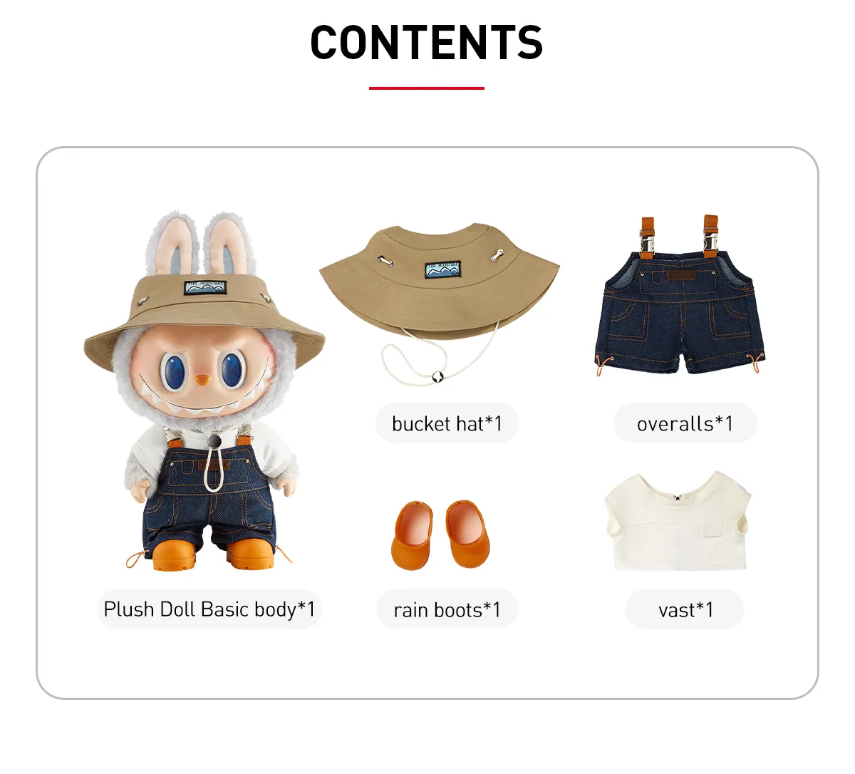 THE MONSTERS FALL IN WILD SERIES-Vinyl Plush Doll - POP MART (Sweden)