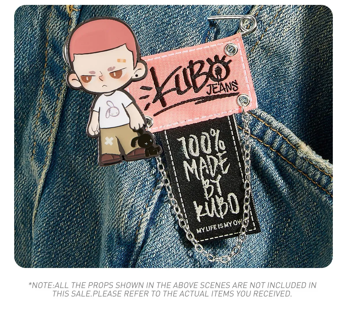 KUBO JEANS SERIES-Badge Blind Box - POP MART (Philippines)