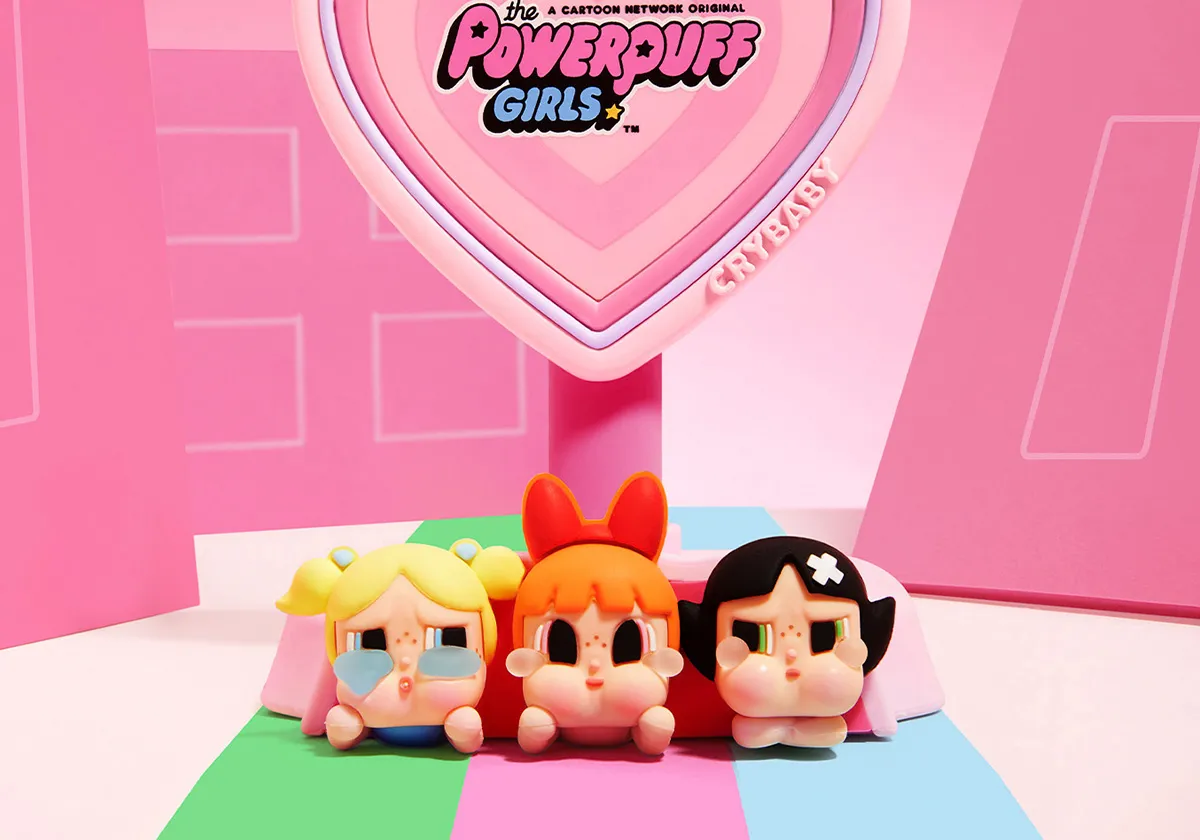 CRYBABY × Powerpuff Girls Series-Mobile Phone Bracket - POP MART (Malaysia)