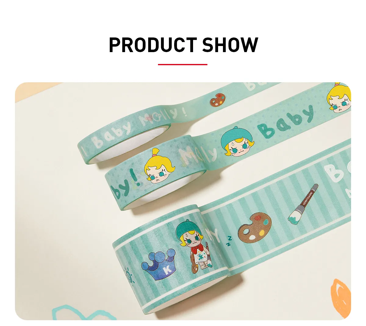 Baby Molly When I was Three! Series-Tape combinations - POP MART (France)