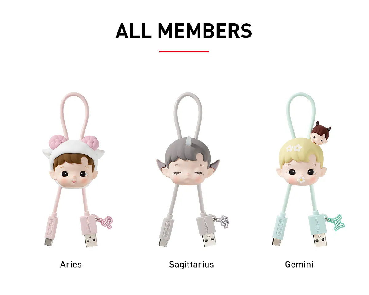 HACIPUPU The Constellation Series-Cable Blind Box - POP MART (Thailand)