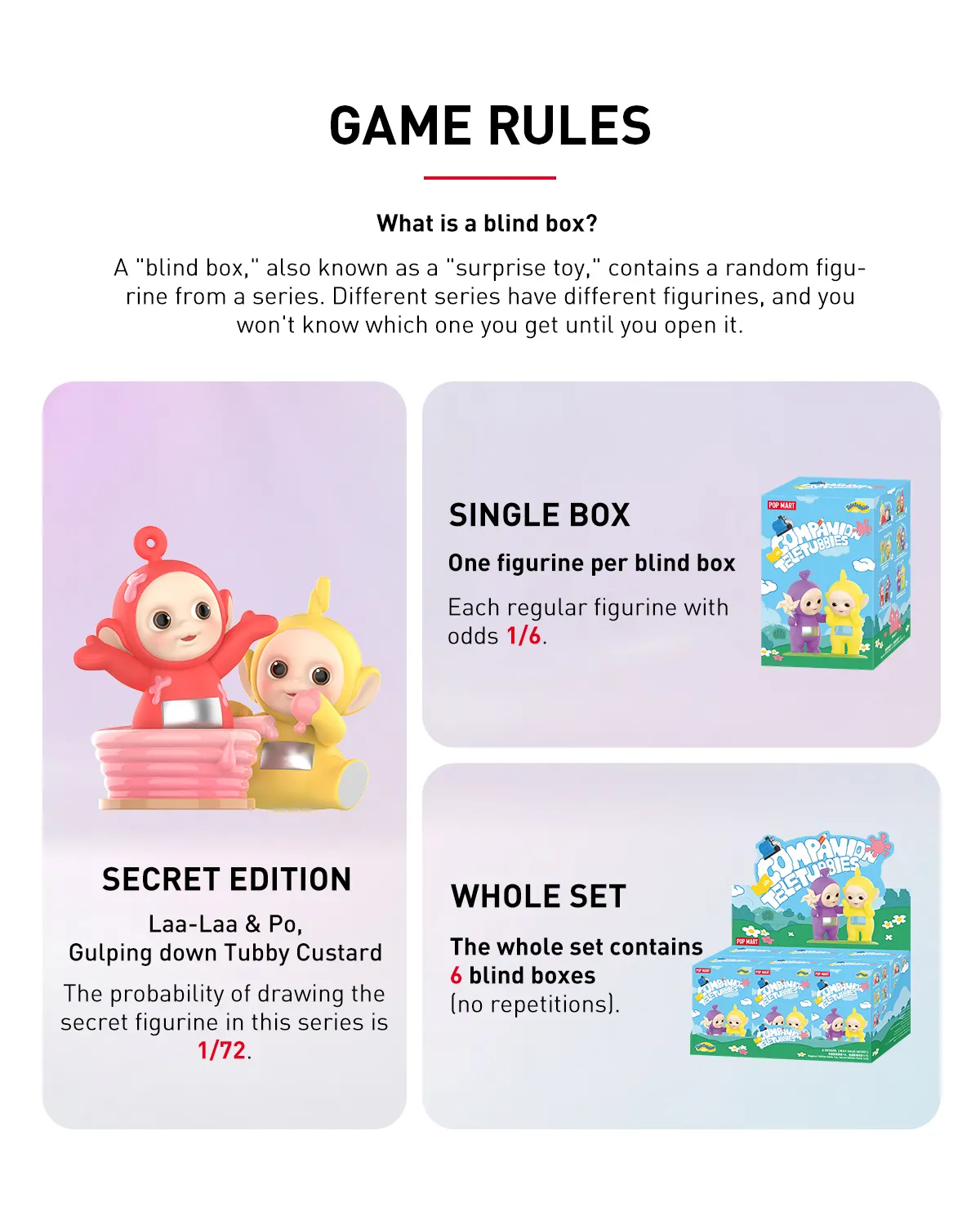 Teletubbies Companion Series Figures - POP MART (Vietnam)