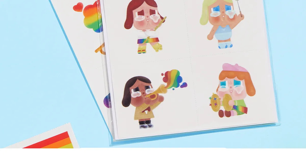 CRYBABY CHEER UP, BABY! SERIES-Stickers - POP MART (Japan)