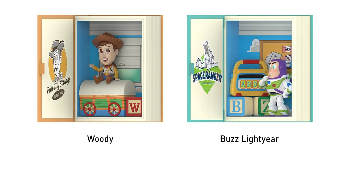 Toy Story: Andy's Room Series Scene Sets - POP MART (Brazil)