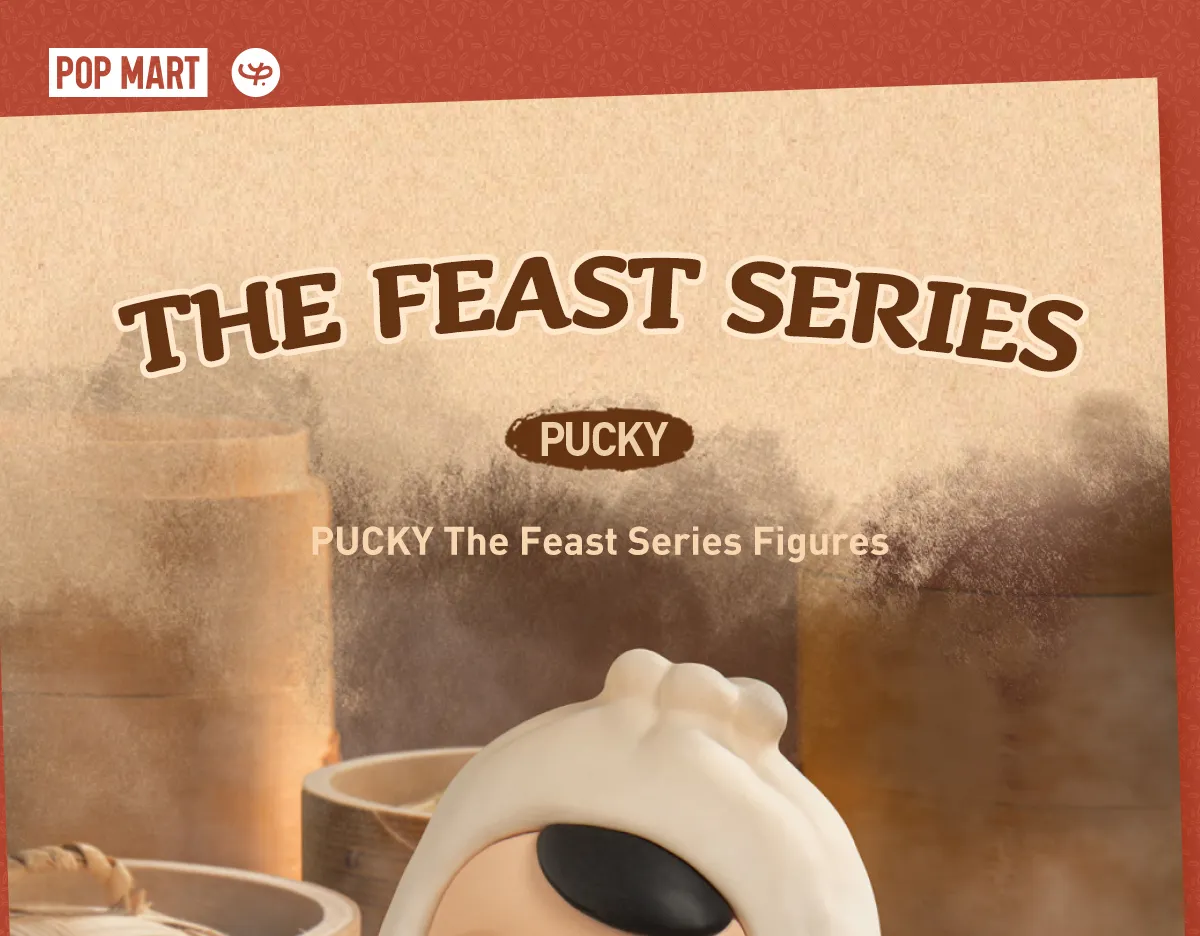 PUCKY The Feast Series Figures - POP MART (Australia)