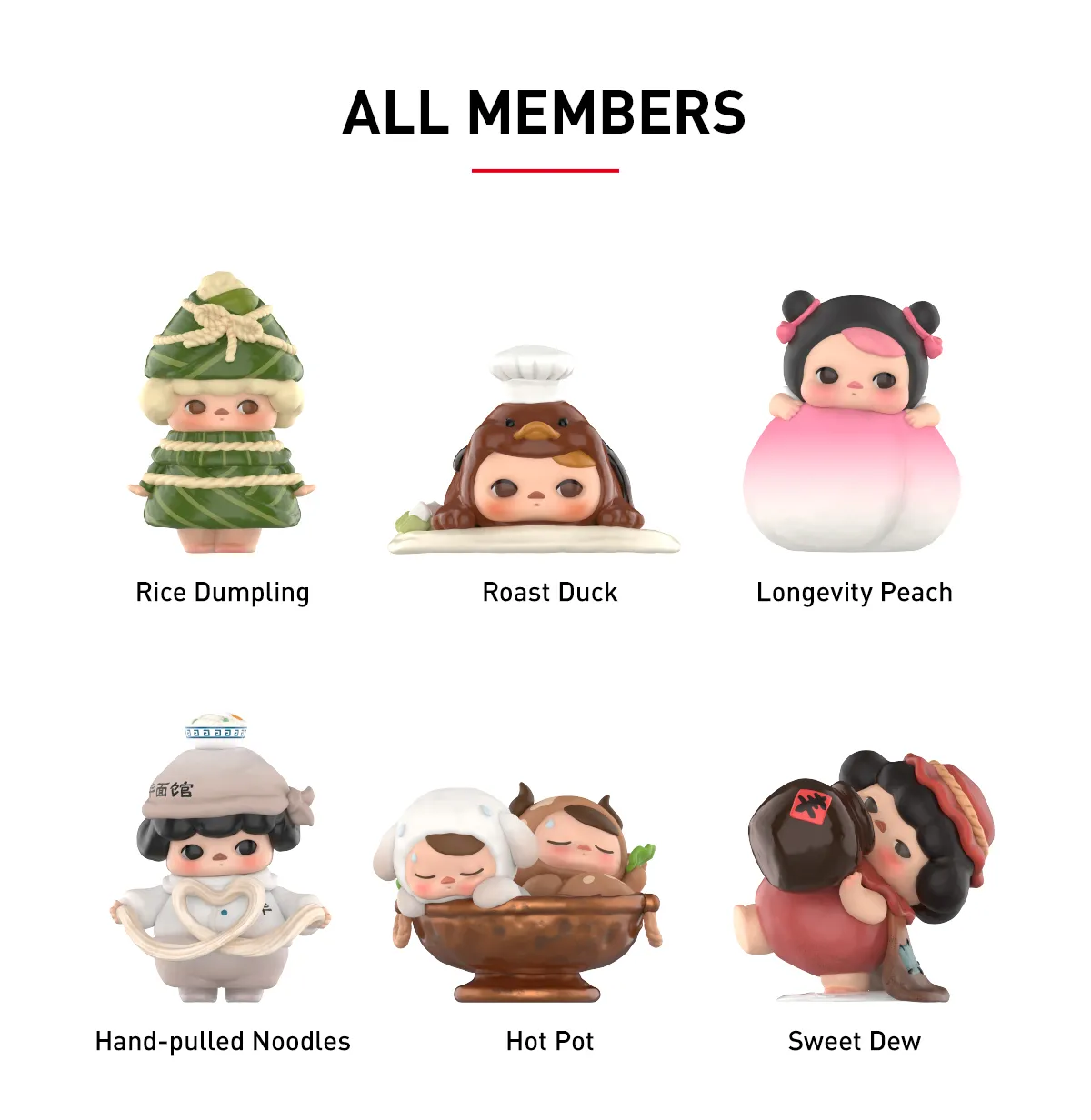 PUCKY The Feast Series Figures - POP MART (France)