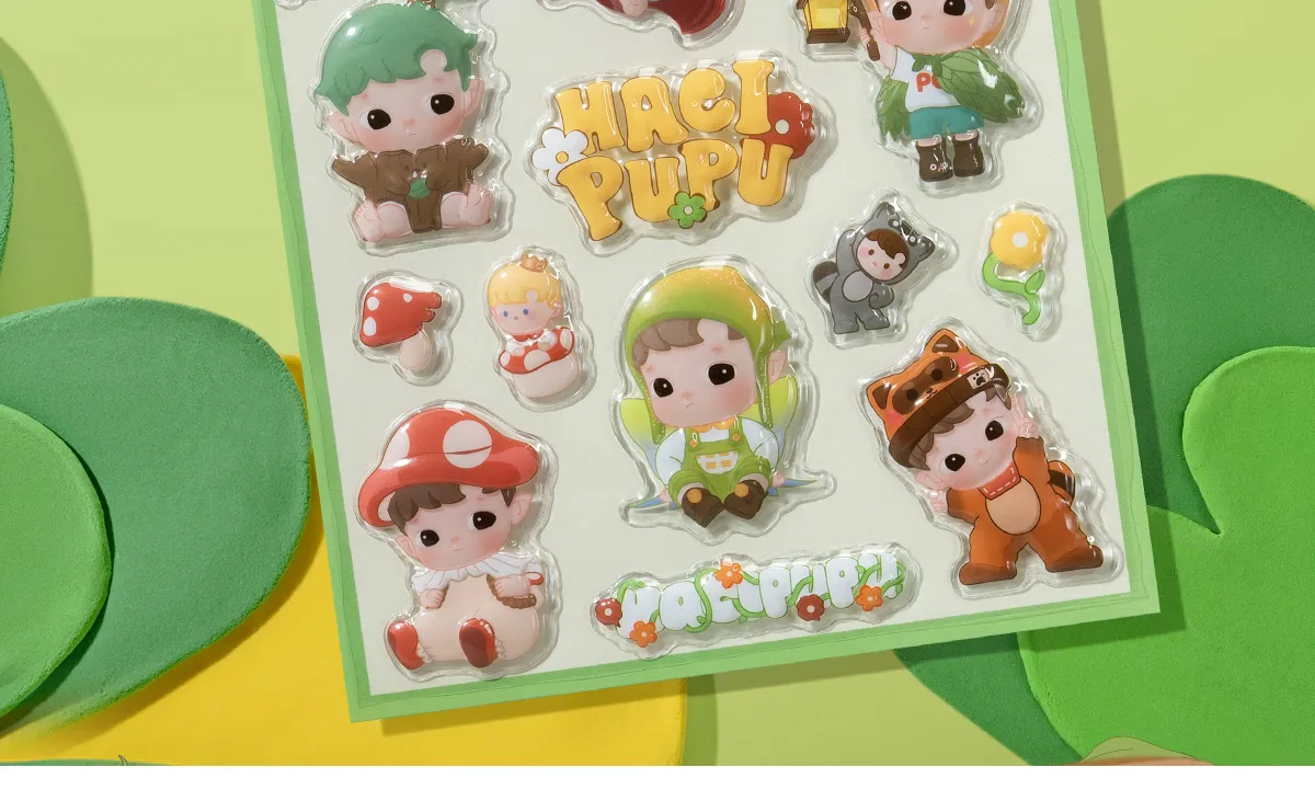 HACIPUPU Adventures In The Woods Series-Stickers - POP MART (Australia)