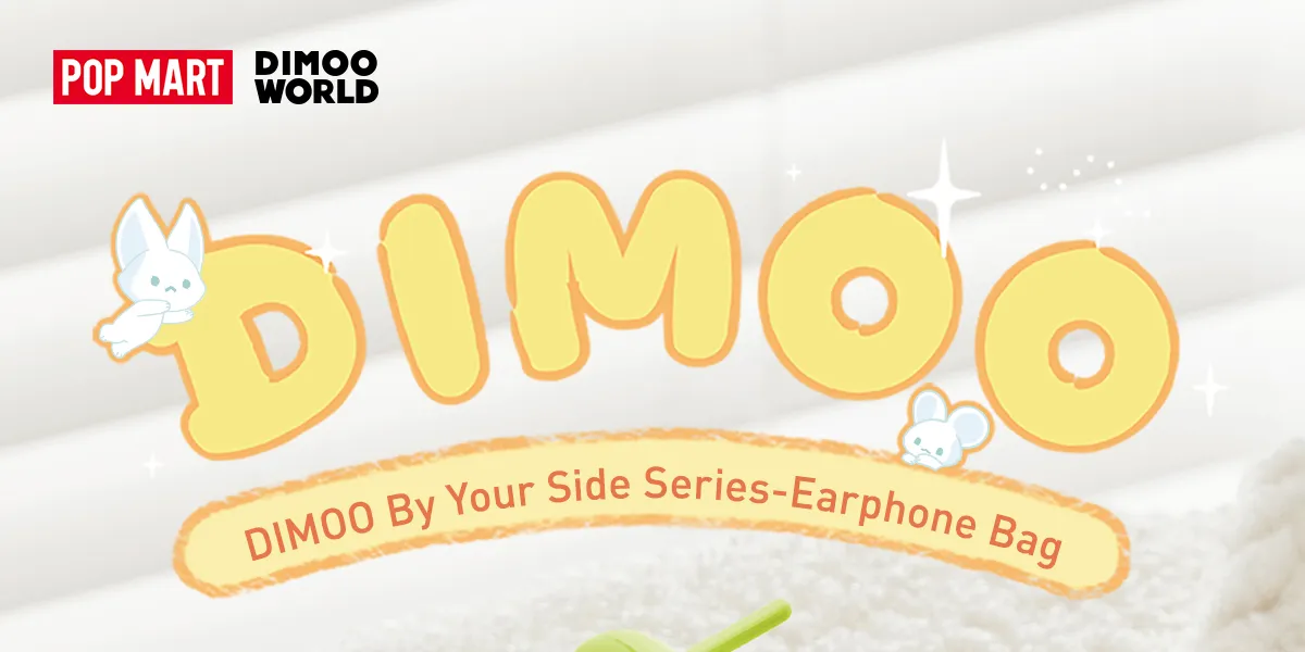 DIMOO By Your Side Series-Earphone Bag - POP MART (Malaysia)