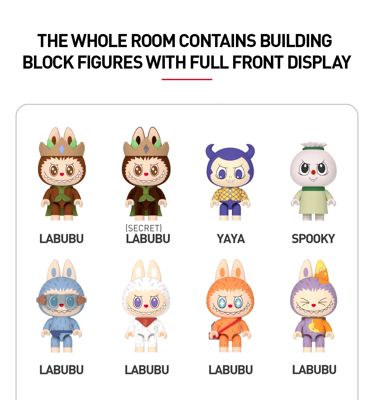 THE MONSTERS Forest Secret Base Series Blocks-Playful Home - POP MART ...