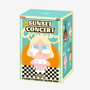 CRYBABY Sunset Concert Series-Plush Pendant Blind Box - POP MART ...