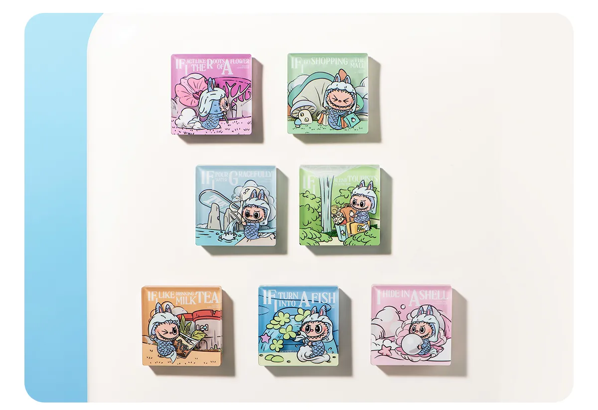 LABUBU HIDE AND SEEK IN SINGAPORE SERIES-Fridge Magnet Blind Box - POP ...