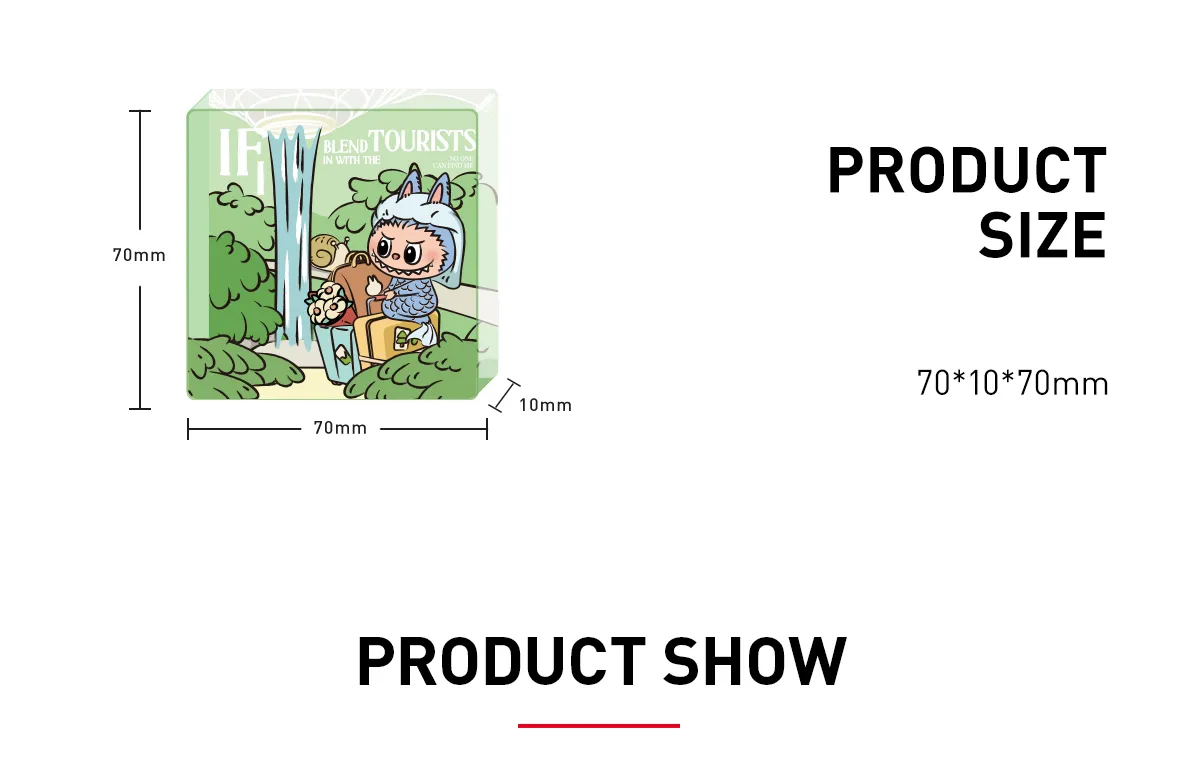 LABUBU HIDE AND SEEK IN SINGAPORE SERIES-Fridge Magnet Blind Box - POP ...