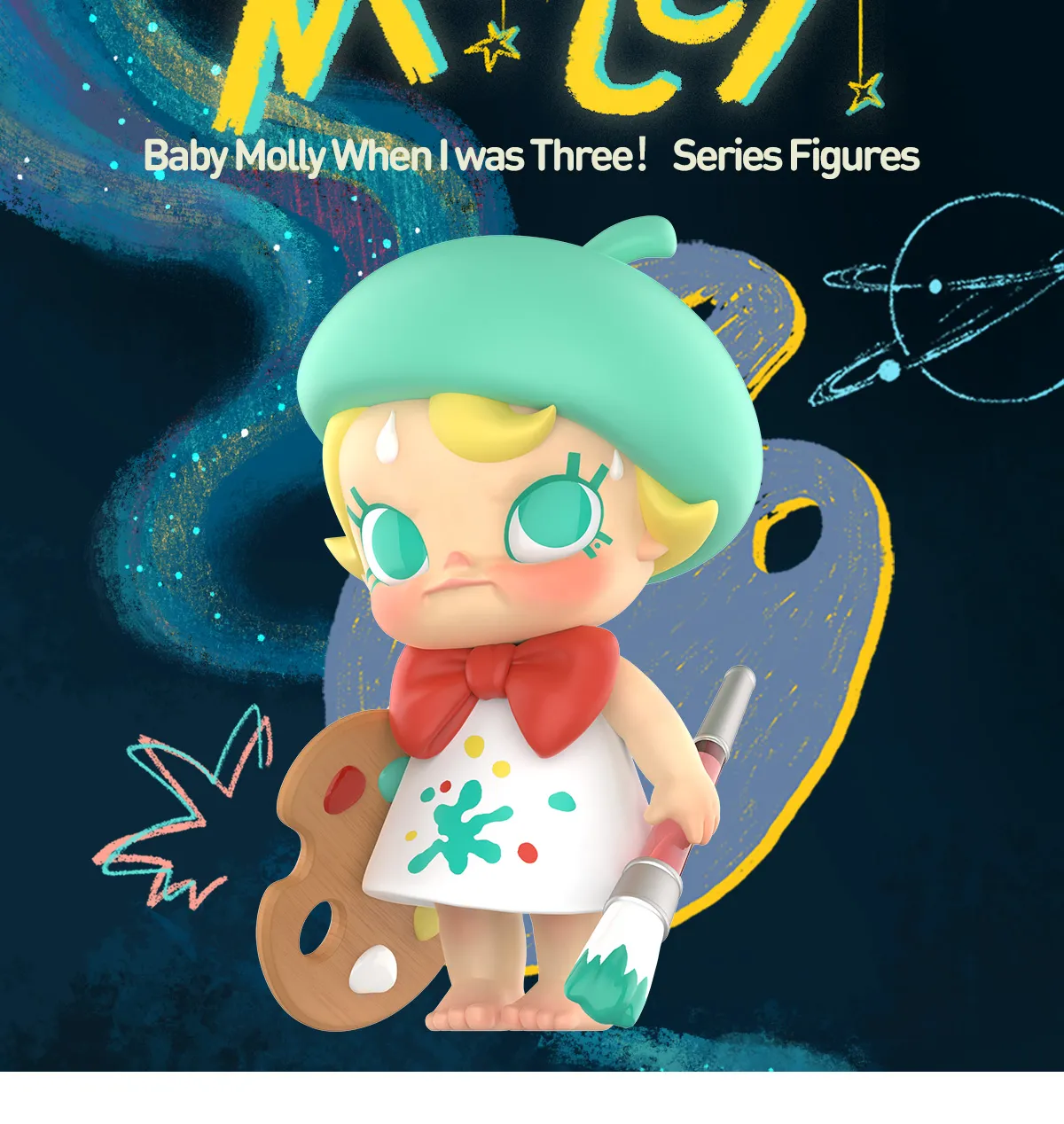 Baby Molly When I was Three！Series Figures - POP MART (Thailand)