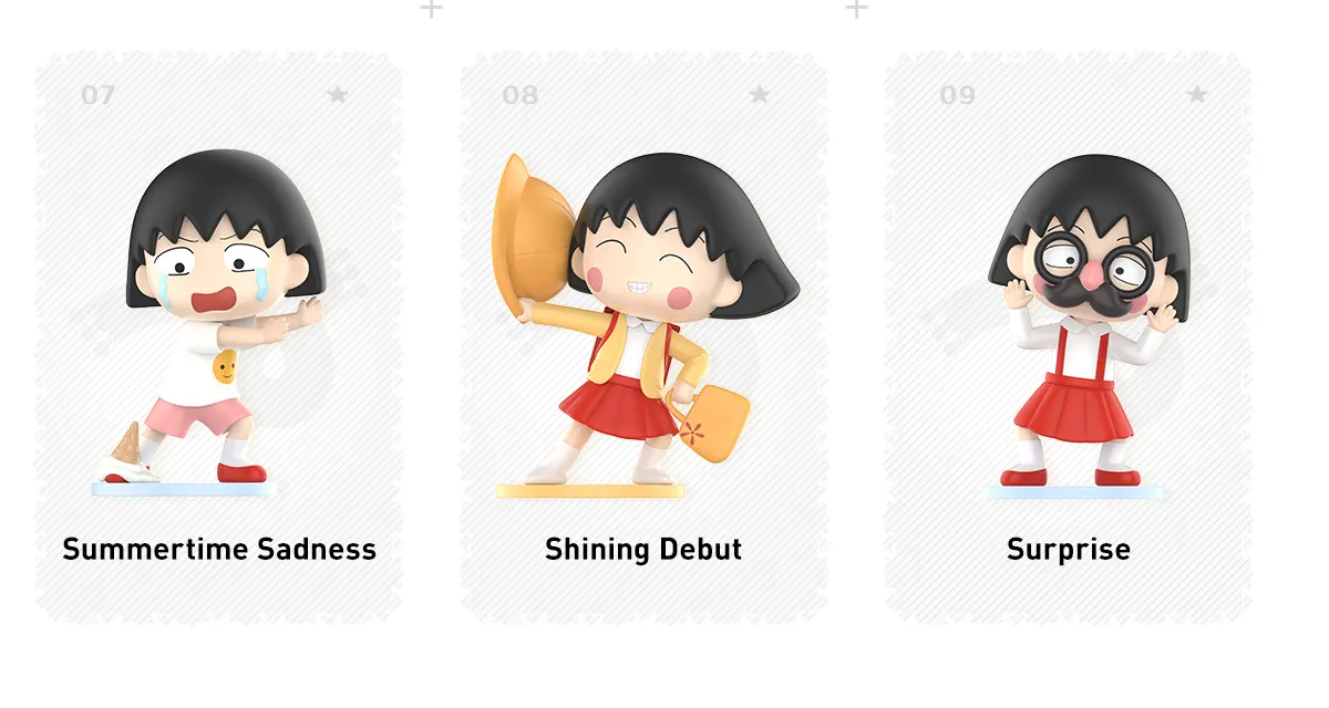 Chibi Maruko-chan's Quirky Adventures Series Figures - POP MART (Singapore)