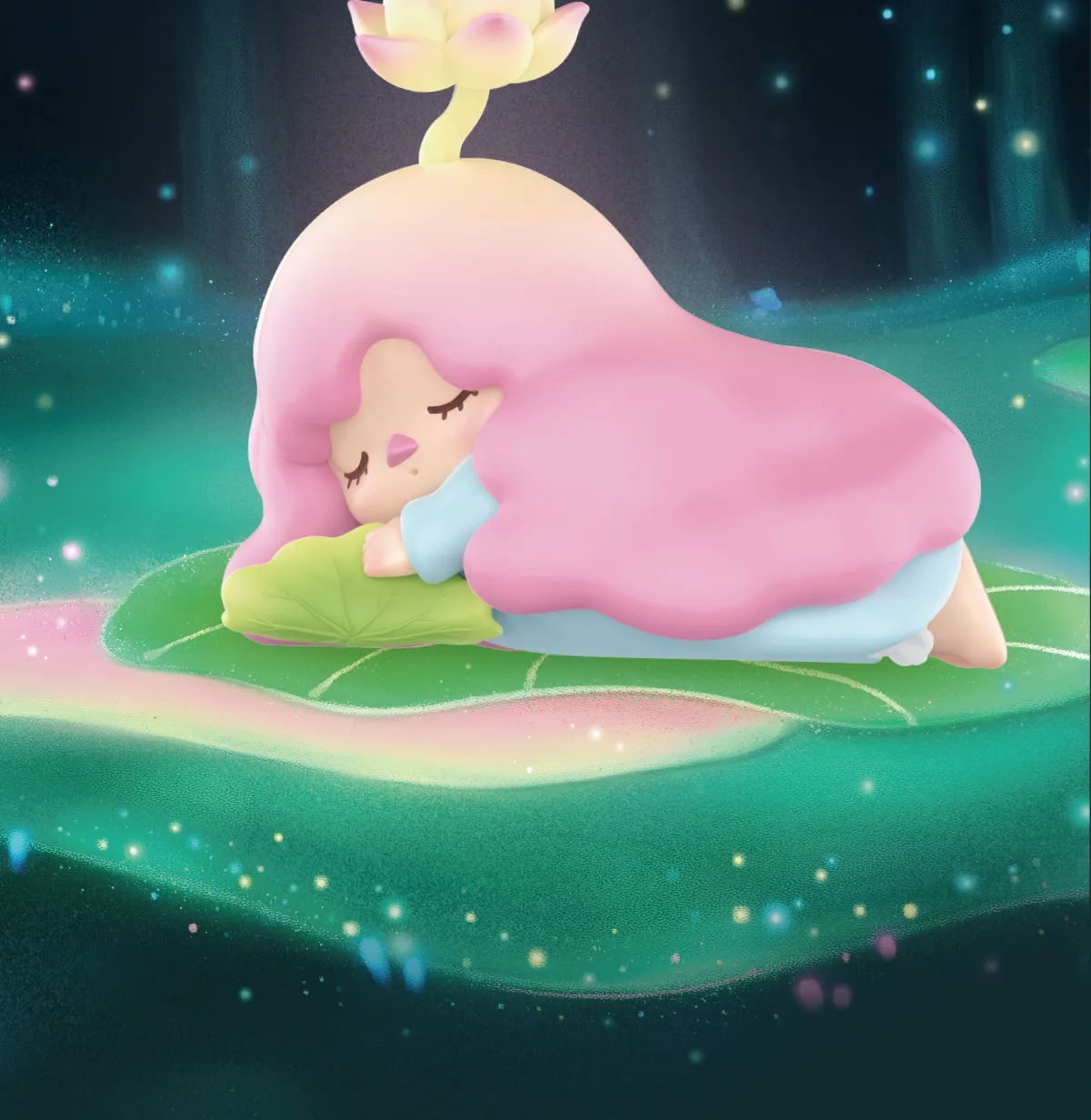 PUCKY Sleeping Forest Series - POP MART (Japan)