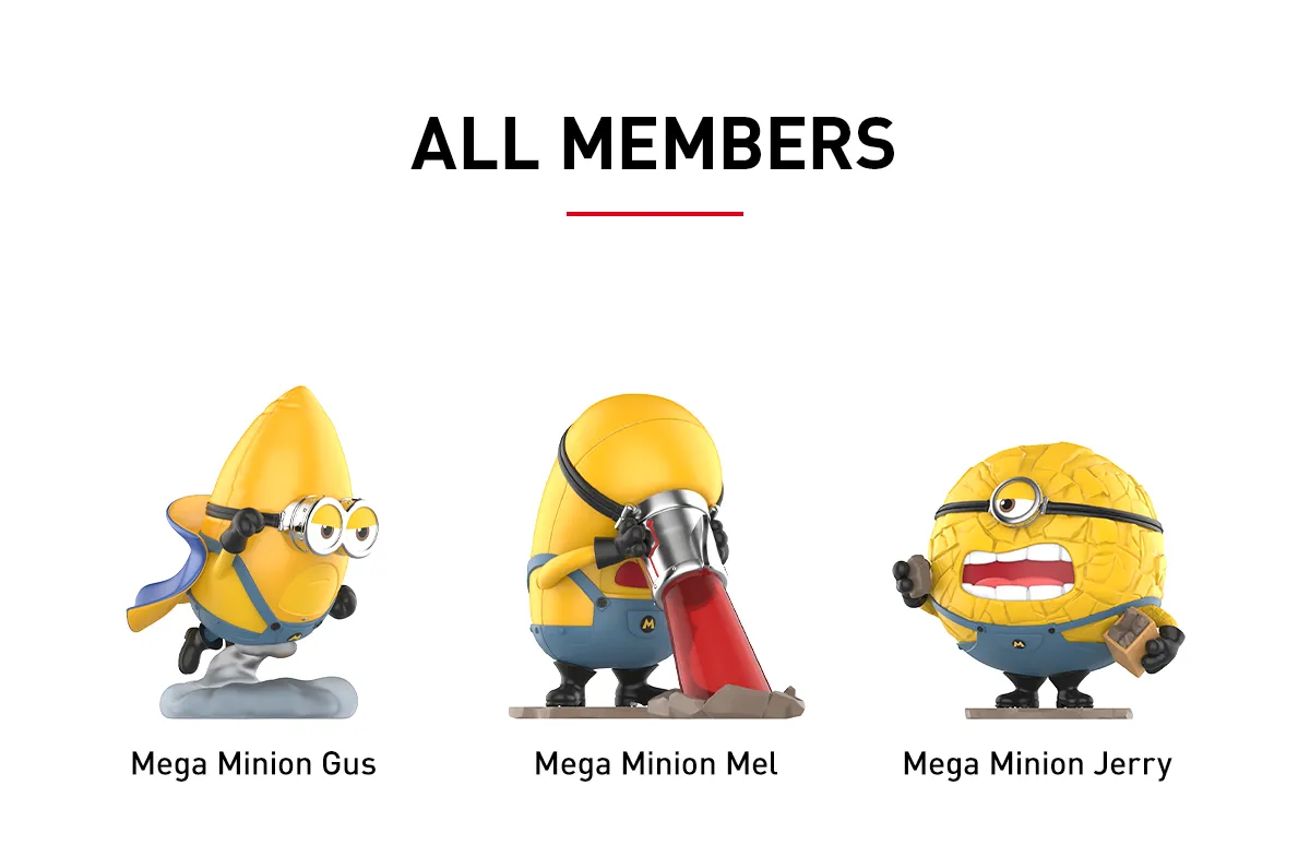 Universal Despicable Me 4 Series Figures - POP MART (South Korea)