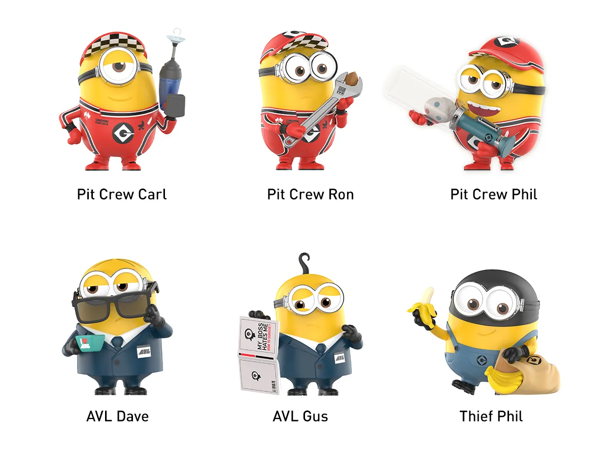 Universal Despicable Me 4 Series Figures - POP MART (South Korea)