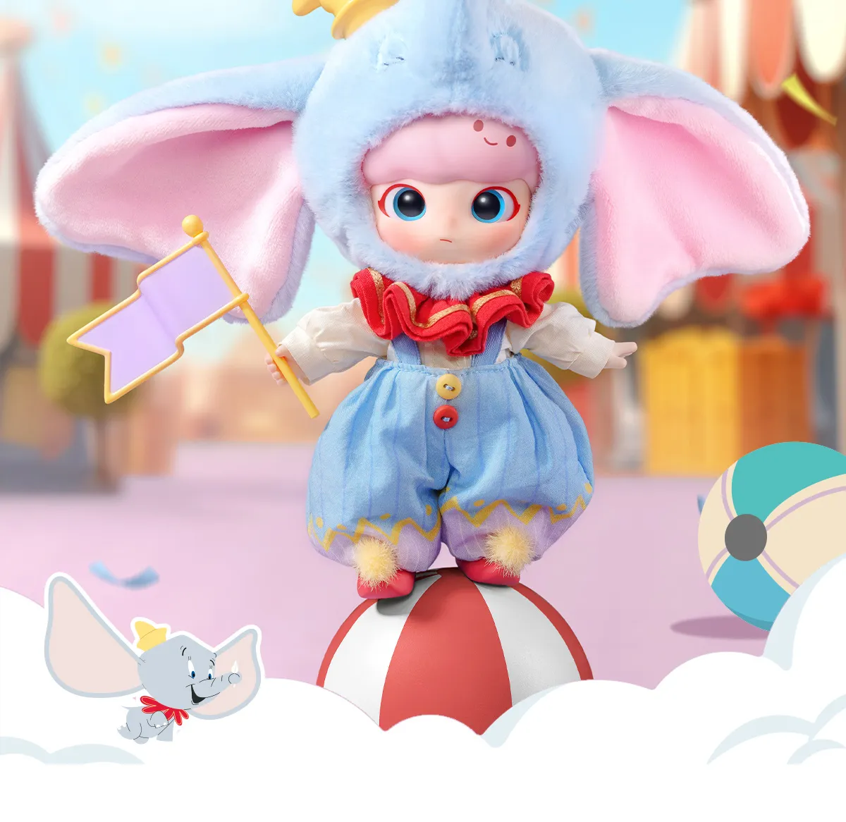 DIMOO × Dumbo Action Figure - POP MART (Portugal)