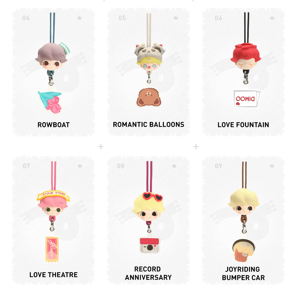 Dimoo Dating Series-Lanyard Blind Box - POP MART (Thailand)