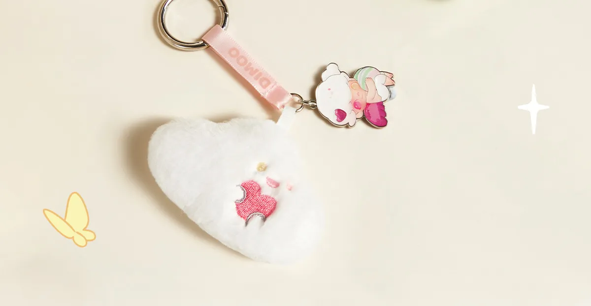 DIMOO By Your Side Series-Pendant Blind Box - POP MART (Thailand)