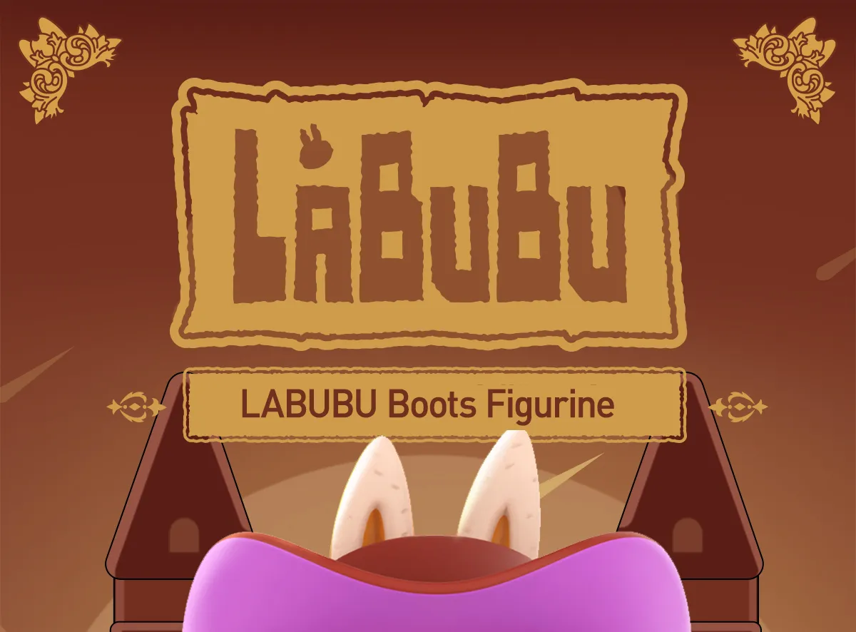 LABUBU Boots Figurine - POP MART (Thailand)