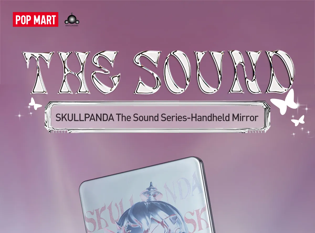 SKULLPANDA The Sound Series-Handheld Mirror - POP MART (Philippines)