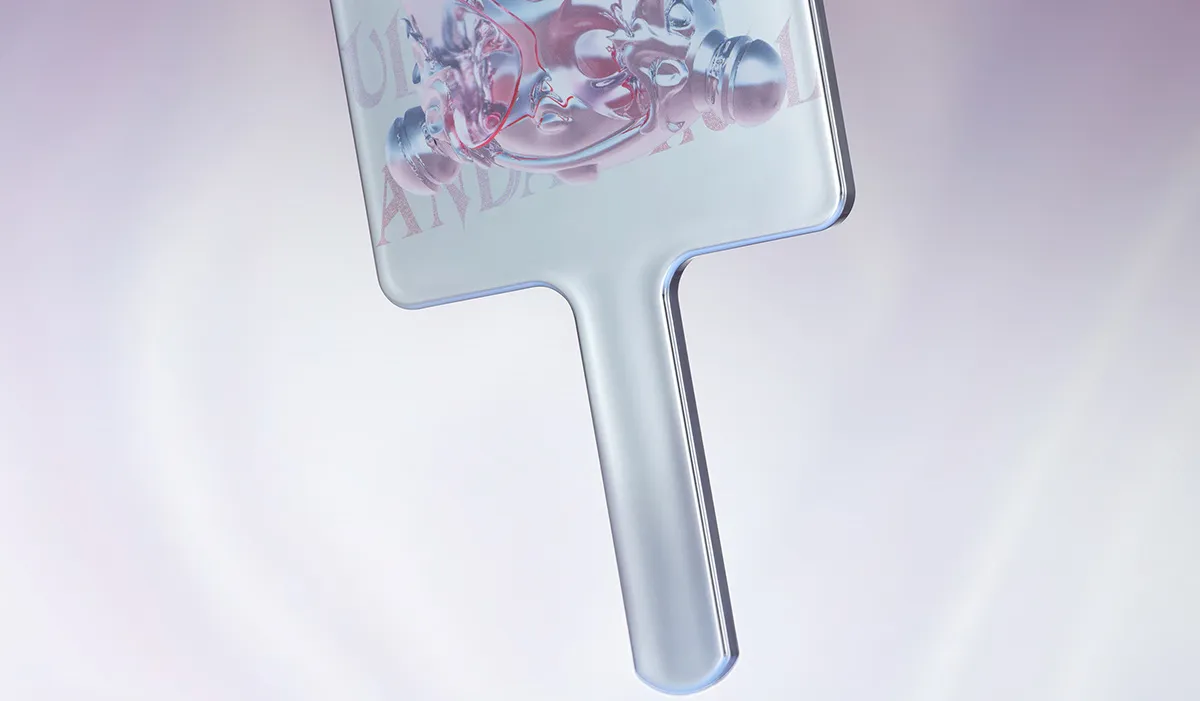 SKULLPANDA The Sound Series-Handheld Mirror - POP MART (Macao, China)