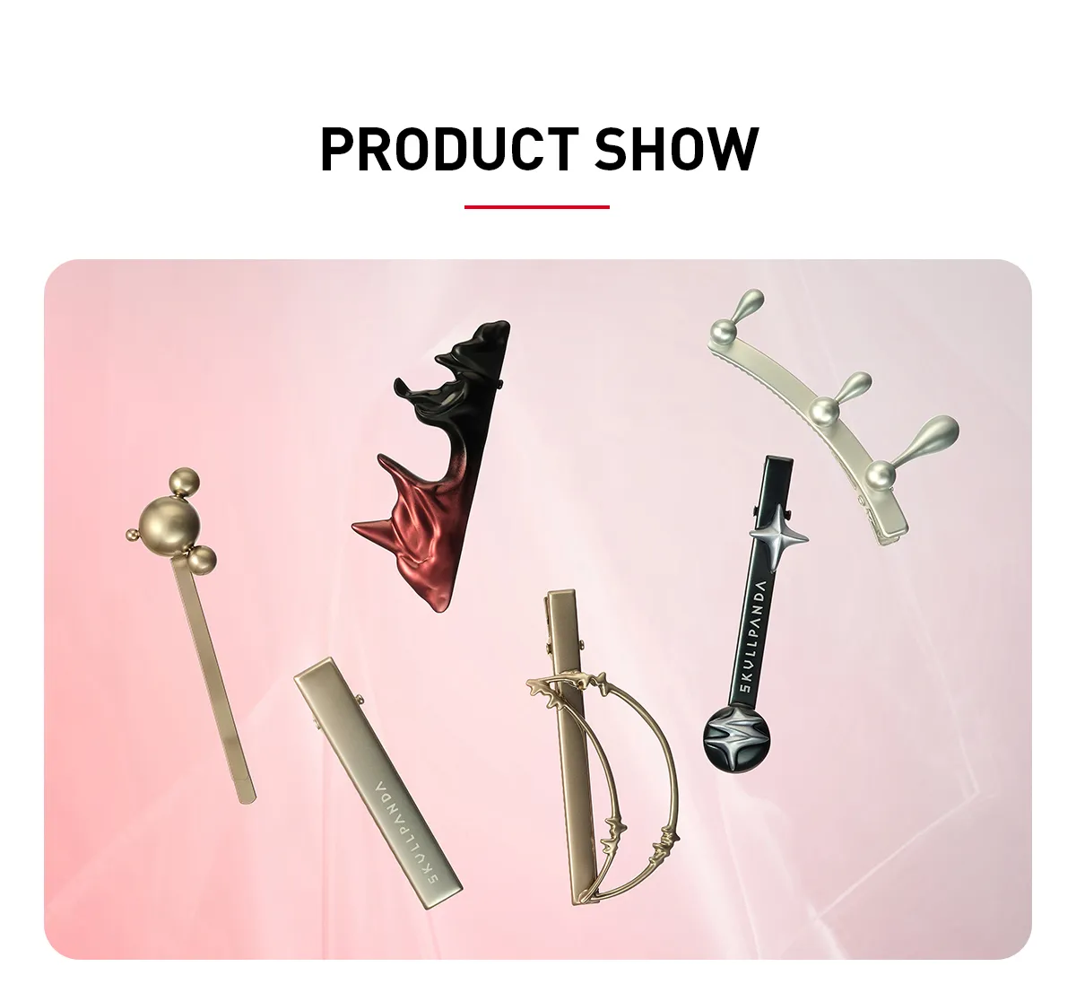 SKULLPANDA The Sound Series Hairpin Combination - POP MART (Singapore)