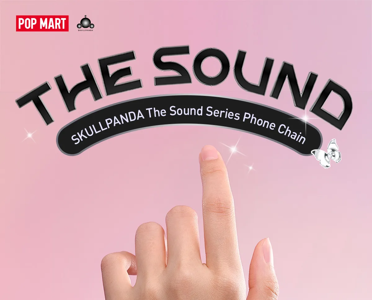 SKULLPANDA The Sound Series Phone Chain - POP MART (Malaysia)