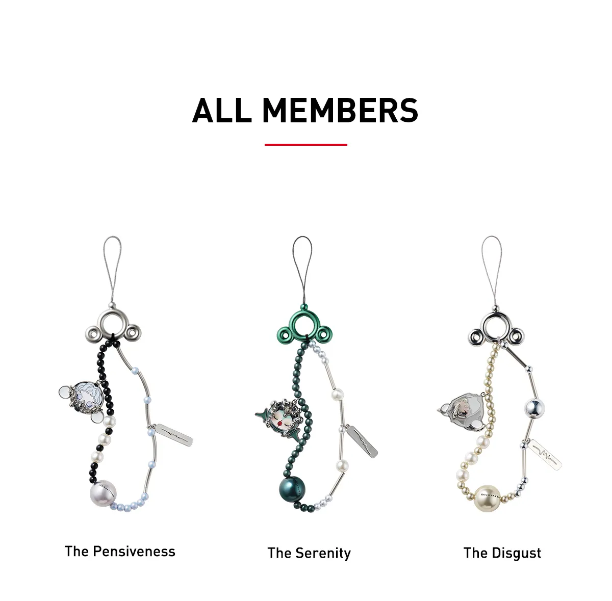 SKULLPANDA The Sound Series Phone Chain - POP MART (Malaysia)