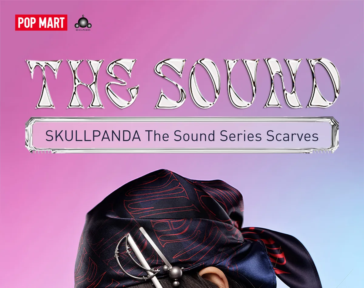 SKULLPANDA The Sound Series Scarves - POP MART (Philippines)