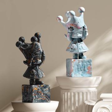 MOLLY Anniversary Statues Classical Retro 2 Series Figures - POP MART ...