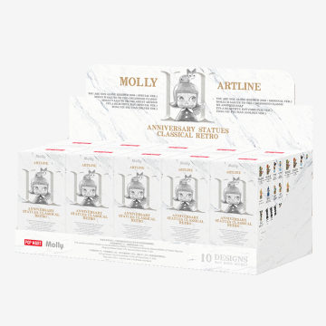 MOLLY Anniversary Statues Classical Retro 2 Series Figures - POP MART ...