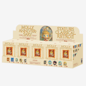MOLLY Anniversary Statues Classical Retro 2 Series-Fridge Magnet Blind ...